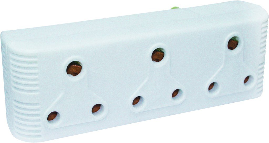 3 X 15A HORIZONTAL EXT.SOCKET - Dorite Solar